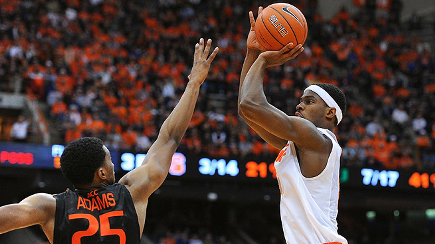 C.J. Fair leans on inspiration of his icons to lead undefeated Syracuse