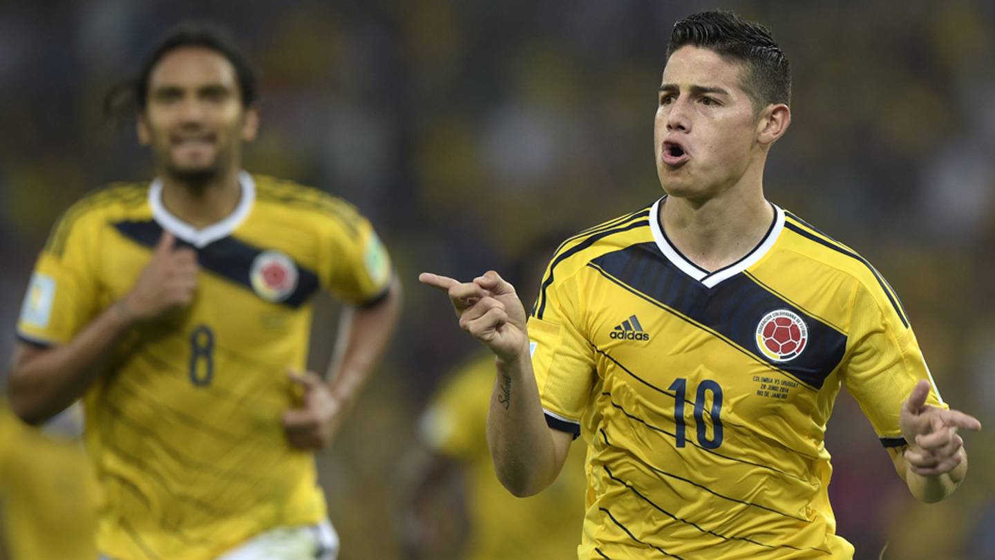 Watch: James Rodriguez scores Best Goal of the World Cup candidate