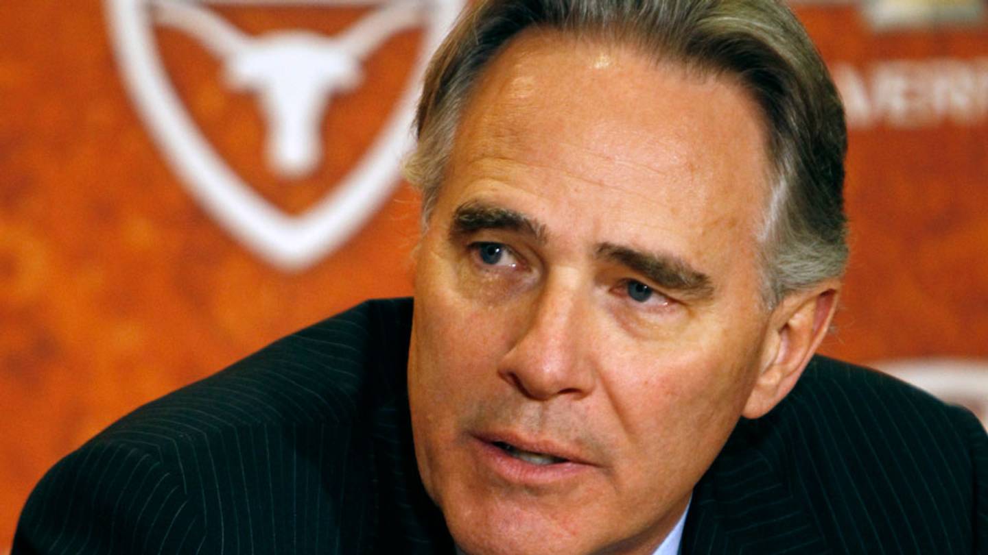 Texas athletic director: Players should not profit off name, likeness