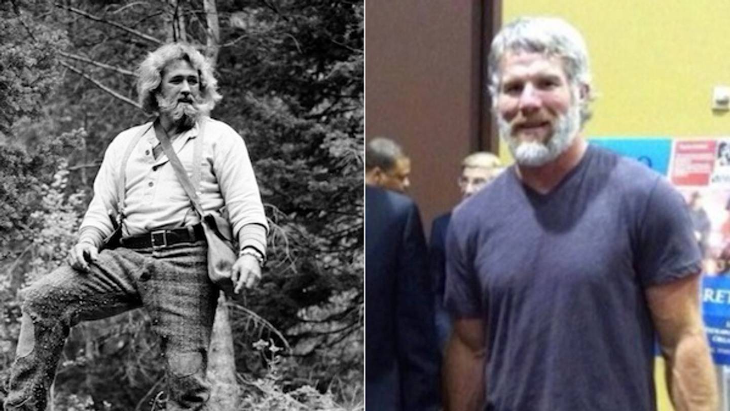 Brett Favre's Transformation into Grizzly Adams is Nearly Complete