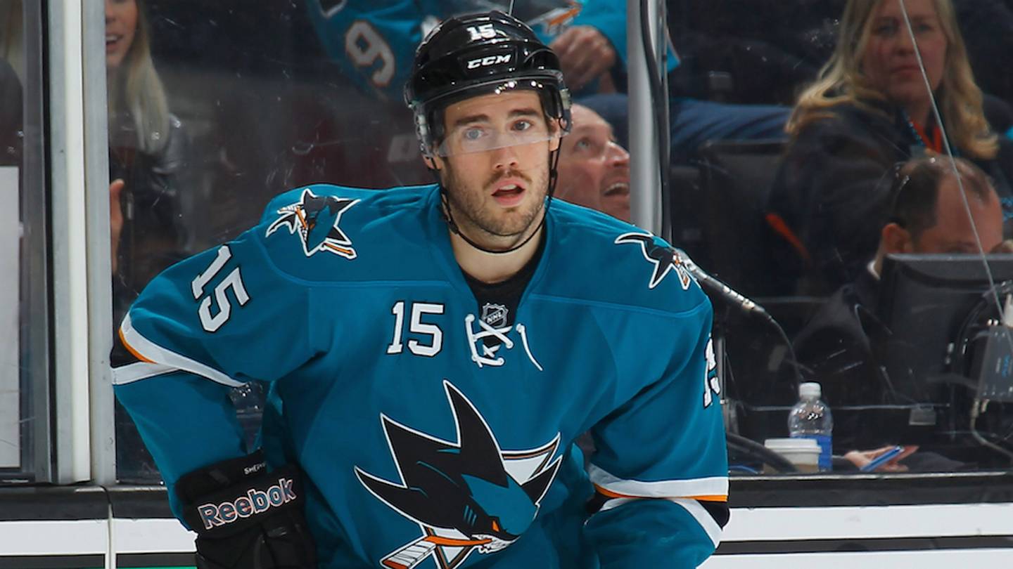 Rangers acquire F James Sheppard in trade with Sharks