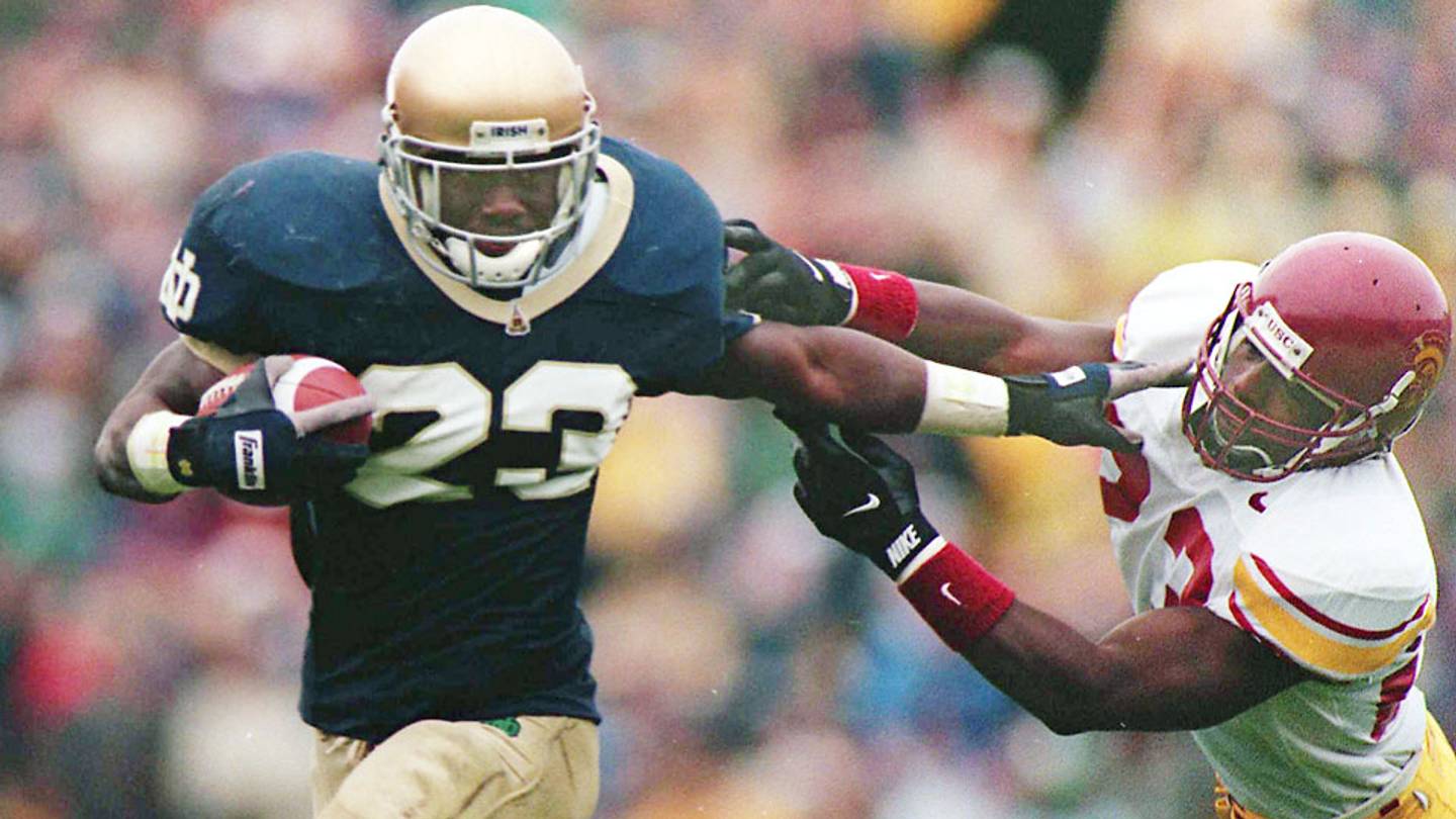 Notre Dame legend Autry Denson expected to join staff as RBs coach
