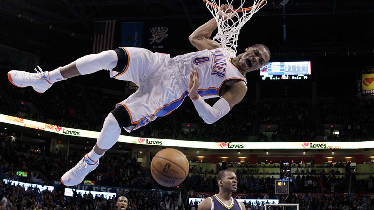 westbrook crazy dunk
