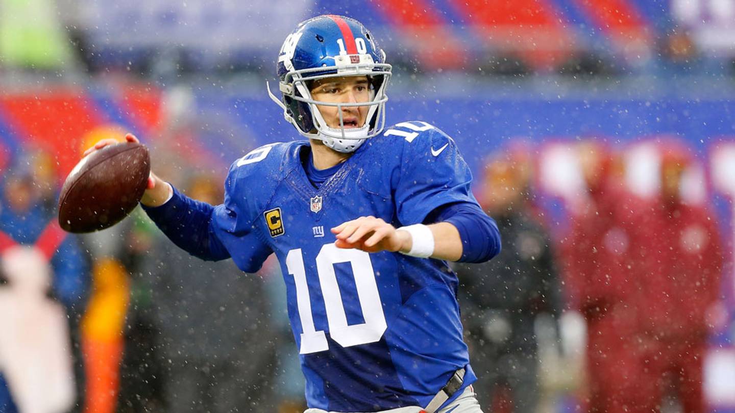 Report: Giants coach sets 70 percent completion goal for Eli Manning