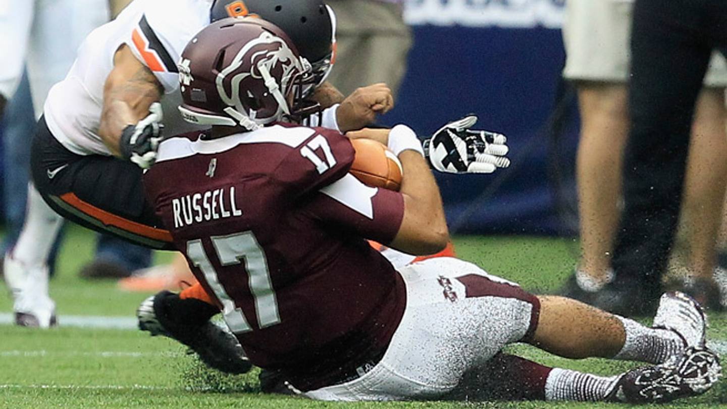 Mississippi State's Tyler Russell doubtful with concussion