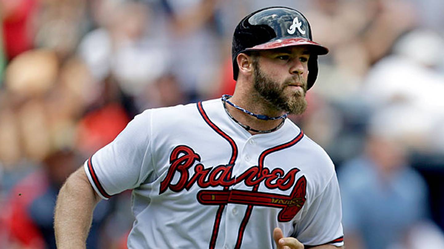 Braves' Gattis placed on DL — and that's a fact