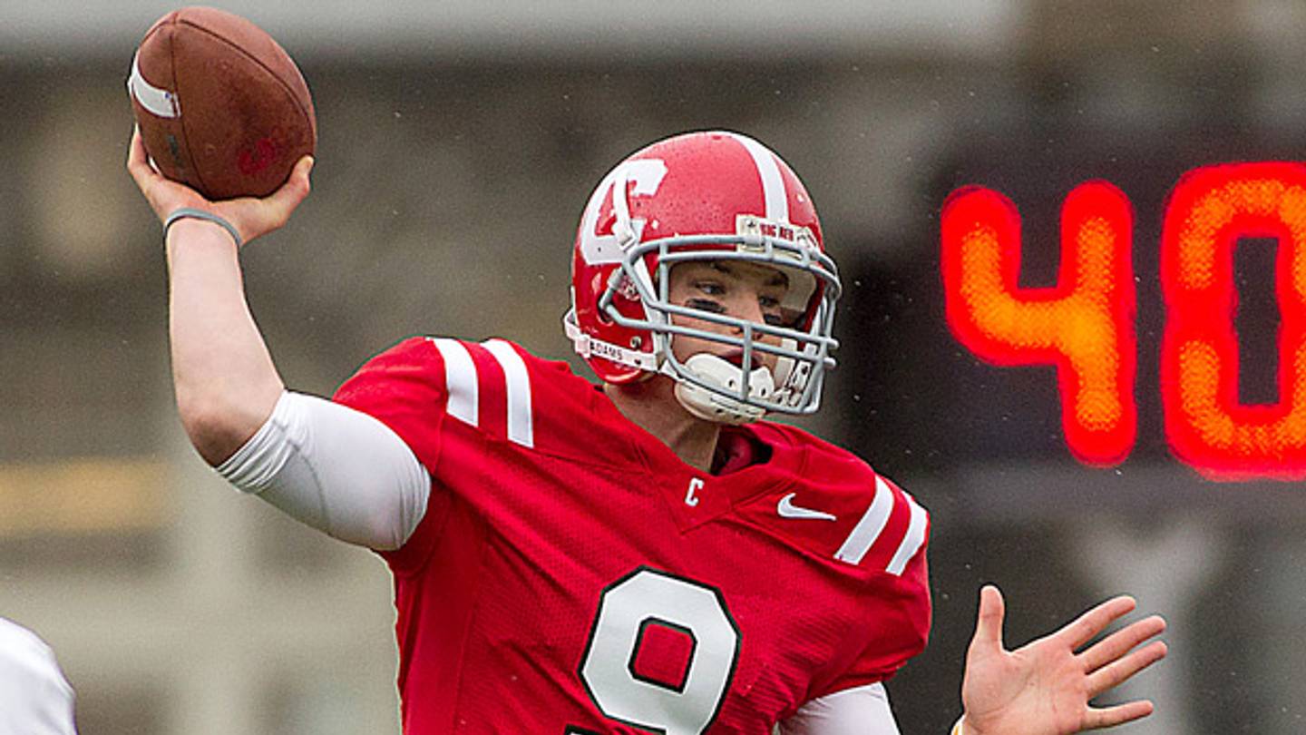 Unheralded Jeff Mathews intriguing scouts in a year of star-studded QBs