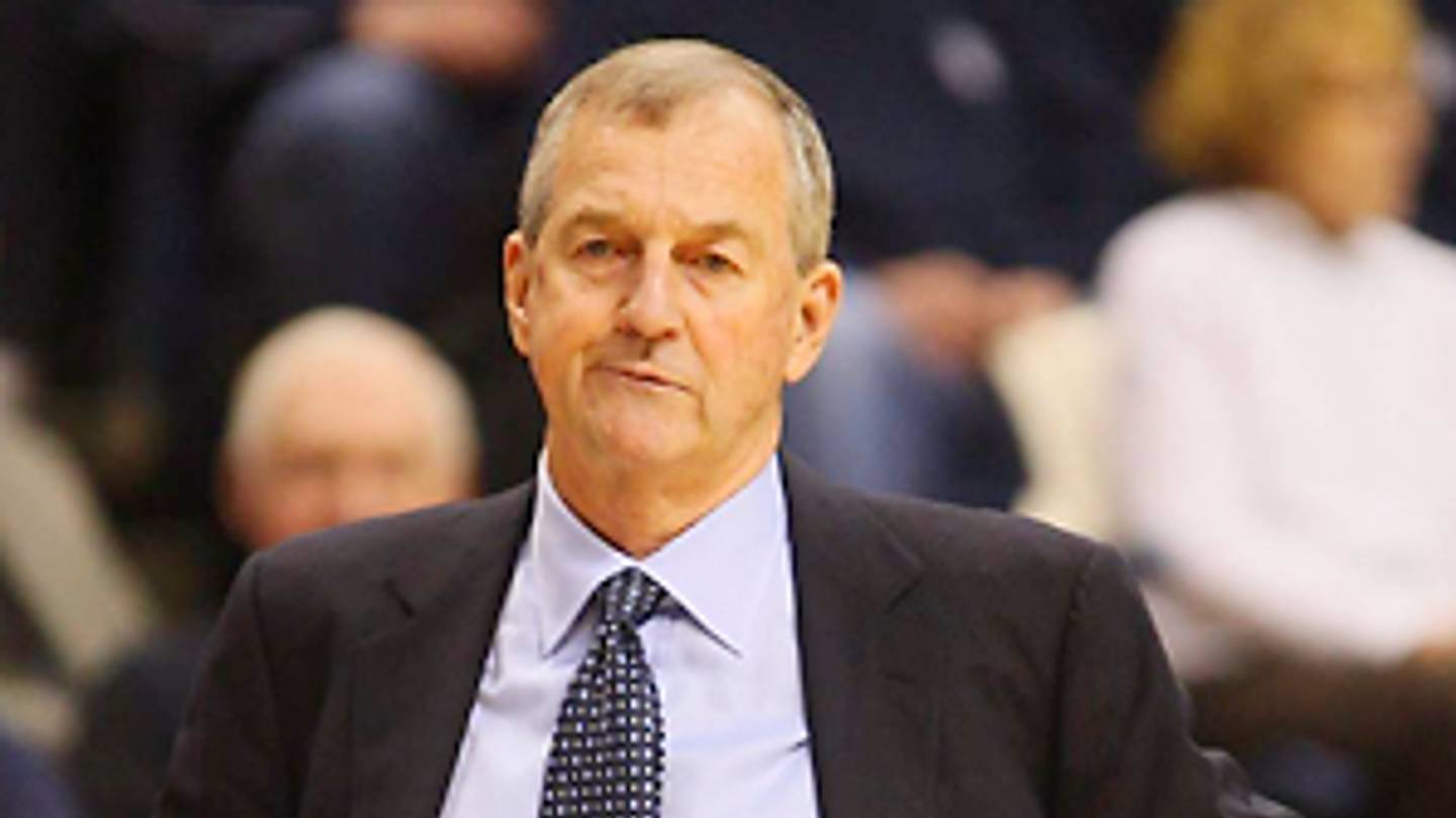 Aging Calhoun not ready to let go of the UConn program he built