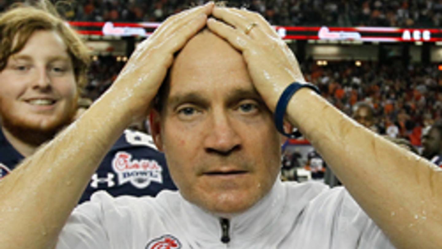 Report: Auburn president preparing for Gene Chizik's possible firing