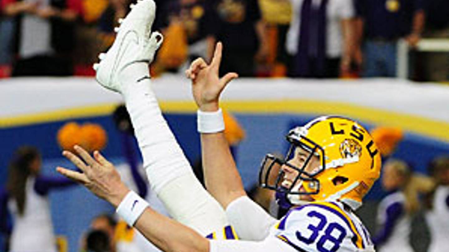 LSU suspends Brad Wing from Chick-fil-A-Bowl