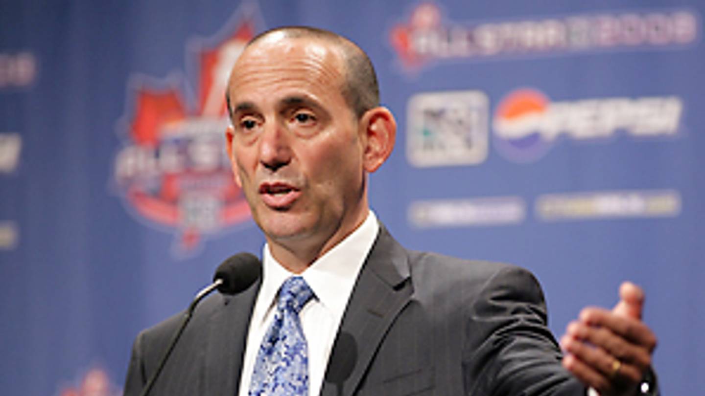 The MLS commissioner gets tough