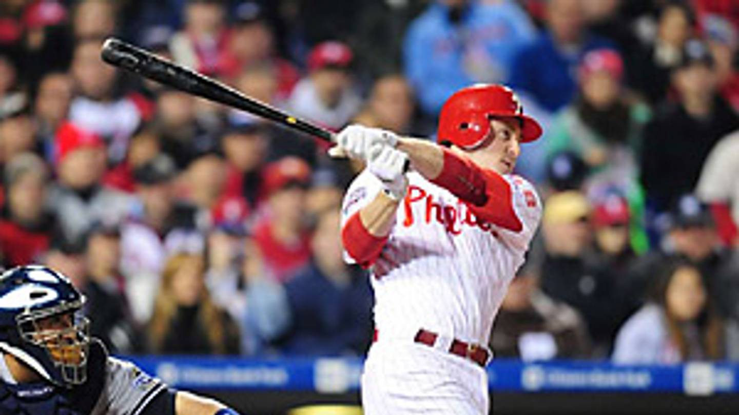 Utley, Lee keep Phillies alive with 8-6 win over Yankees in Game 5