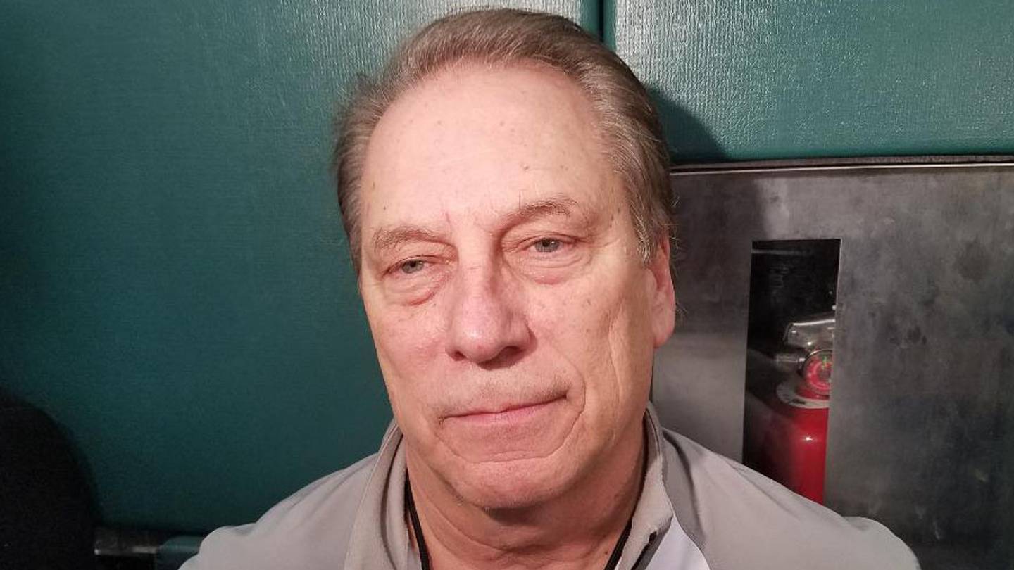 Moments Ago: Tom Izzo After Practice!