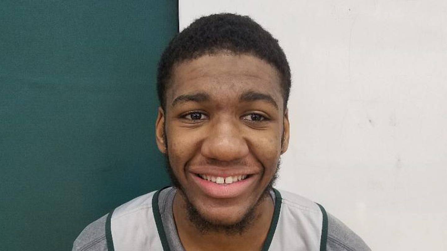 MSU G Aaron Henry after Practice