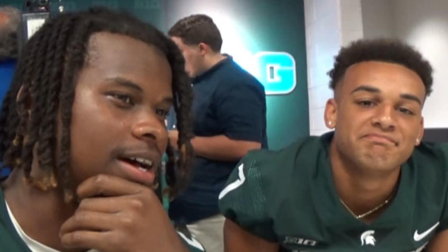 MSU Football WR’s Cody White & Darrell Stewart!