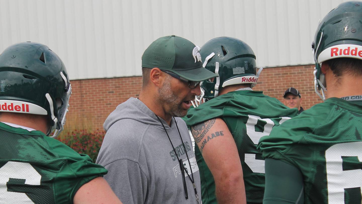 OL Coach Mark Staten on MSU OL!