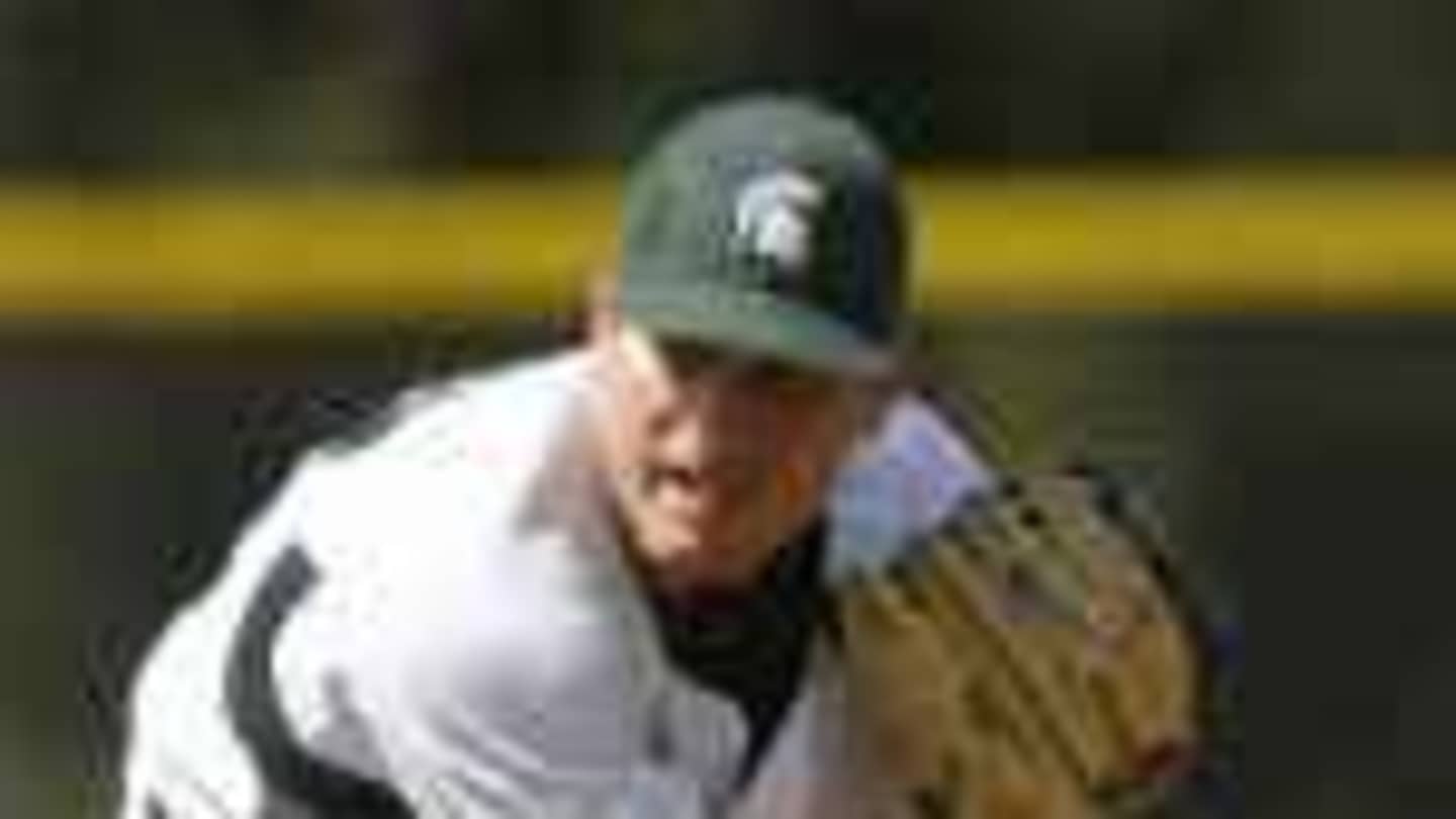 Michigan State Baseball Ace Kurt Wunderlichâ€™s Complete Game Shutout ...