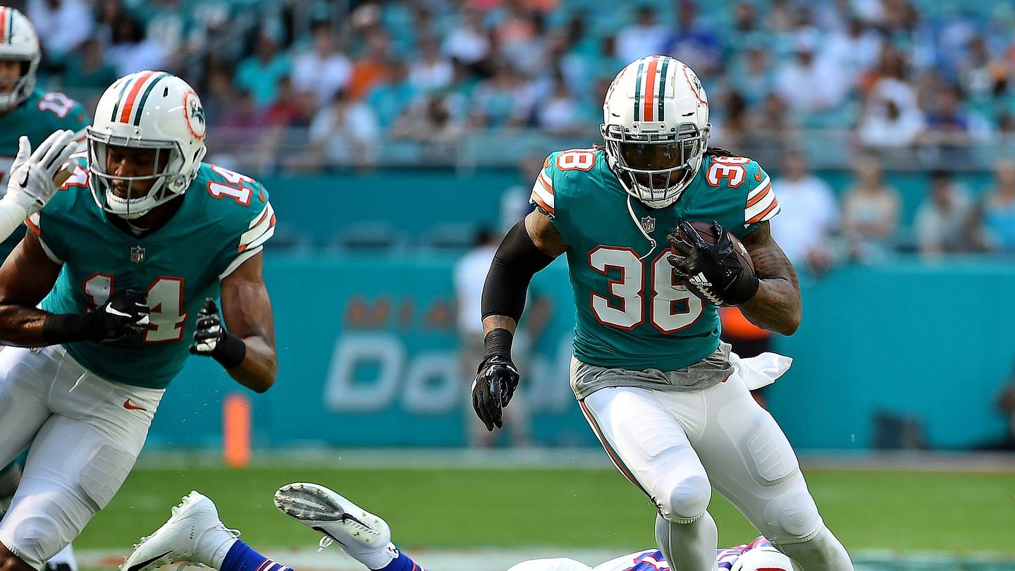 Number 38 and the Three Dolphins Who Wore It Best