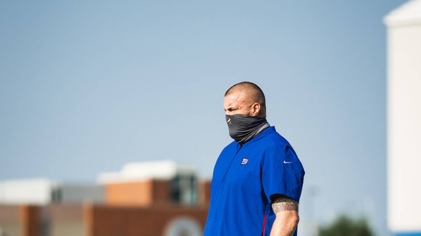 Marc Colombo Trusts Giants Safety Protocols as He Prepares Giants O-line