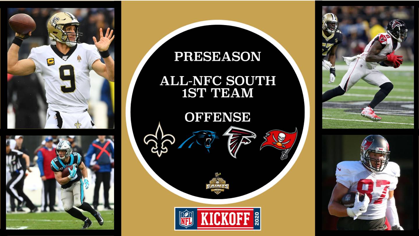 NFC South First-Team Offensive Players