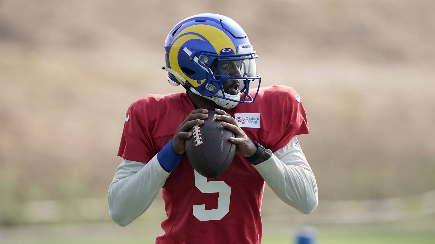 QB Bryce Perkins highlights 15 players added to Rams’ practice squad