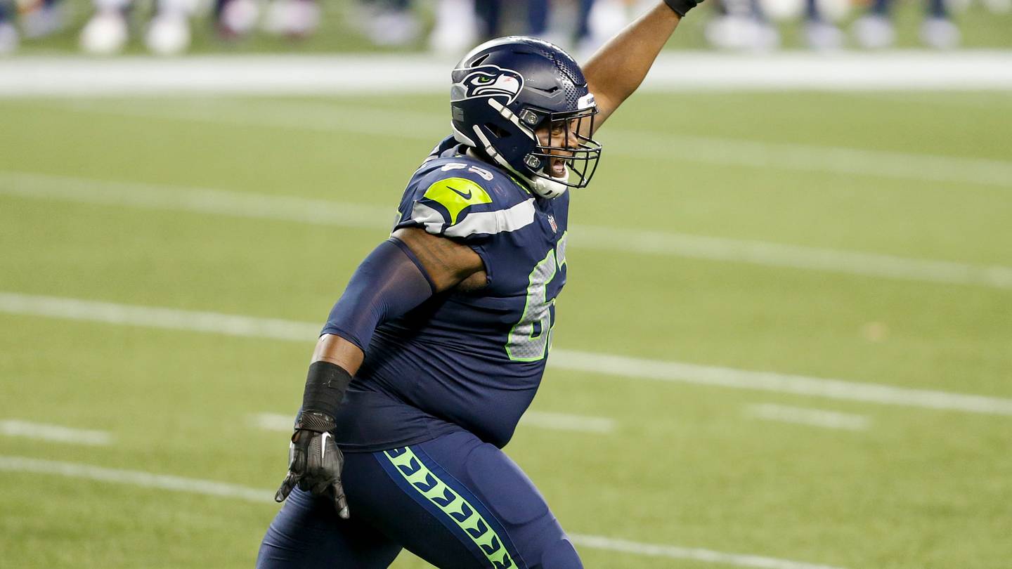Pair of Young Defensive Tackles Provides Boost for Seahawks' Front Line