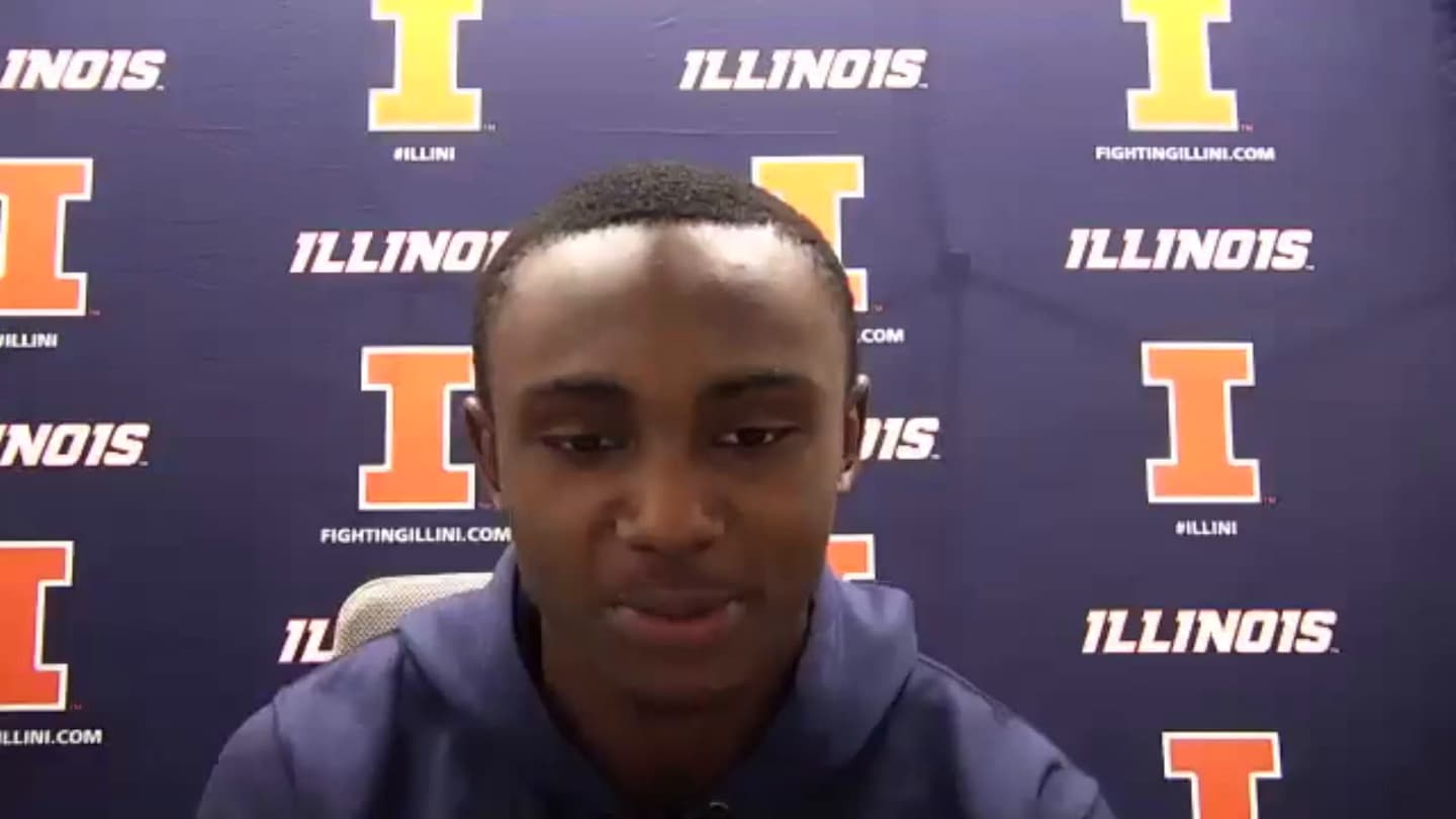 VIDEO: Illini DB Tony Adams Discusses 2020 Season & Position Change