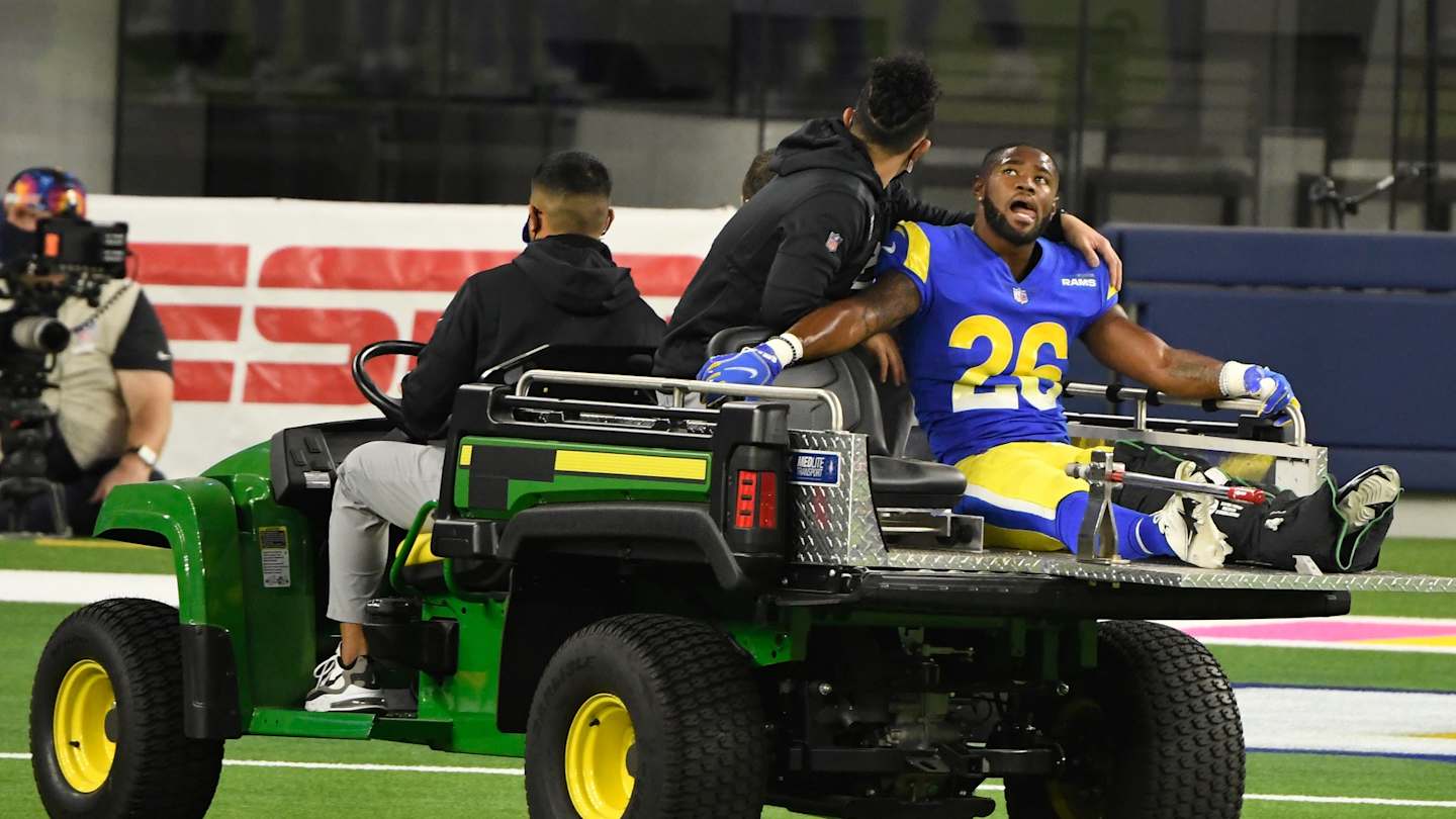 Former Ute Terrell Burgess Taken Off By Cart On Monday Night Football