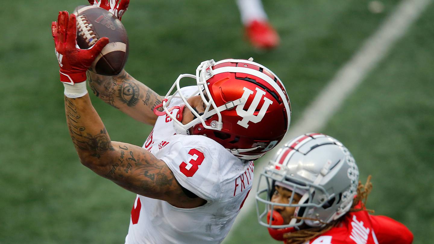 Ty Fryfogle Earns Second-Straight Big Ten Offensive Player of the Week ...