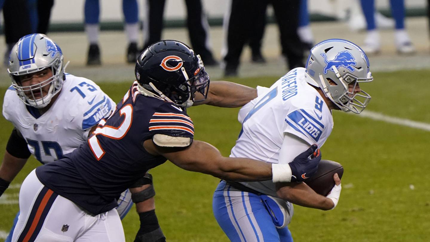 Lions' Defense Comes Up Huge in 34-30 Victory against Bears