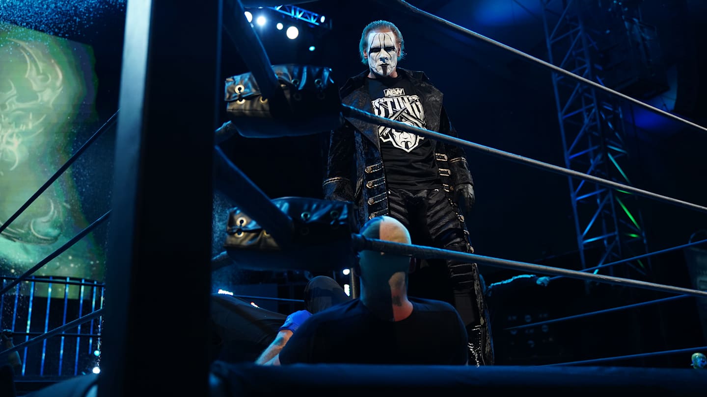 aew sting debuts