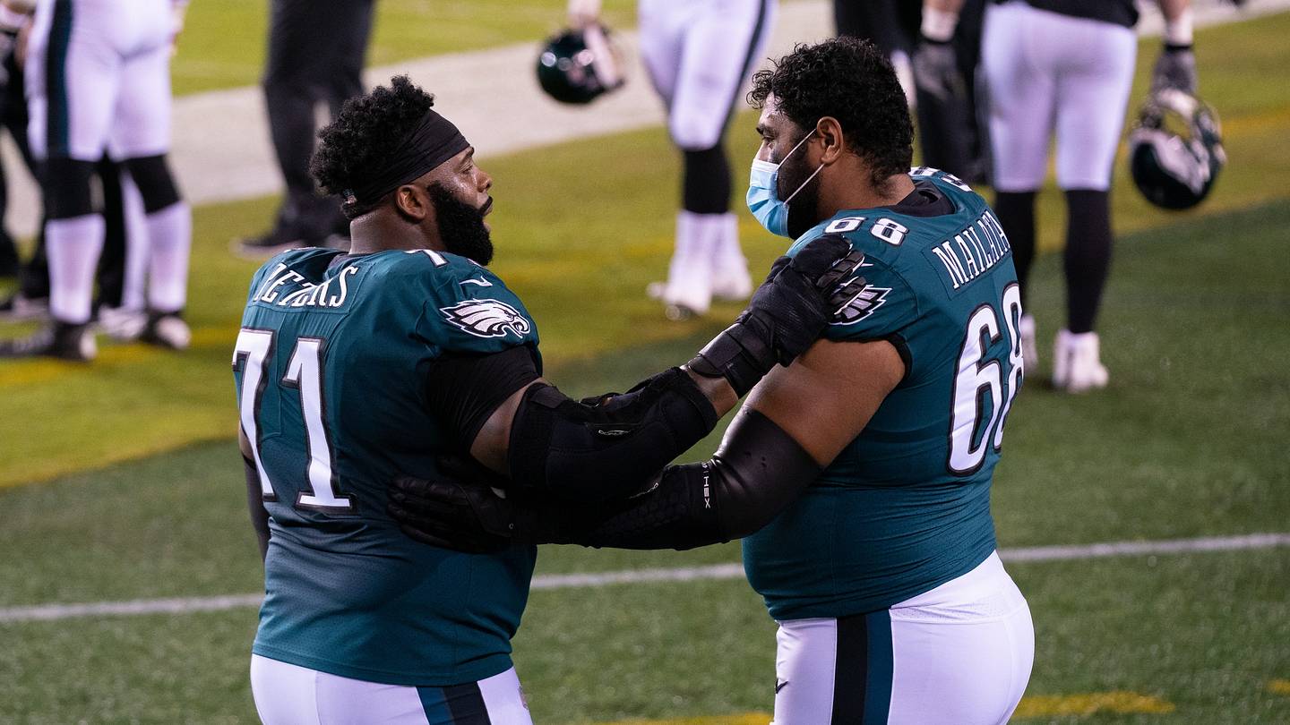 Jordan Mailata is Grateful to Jason Peters, Even if he Signs with the ...