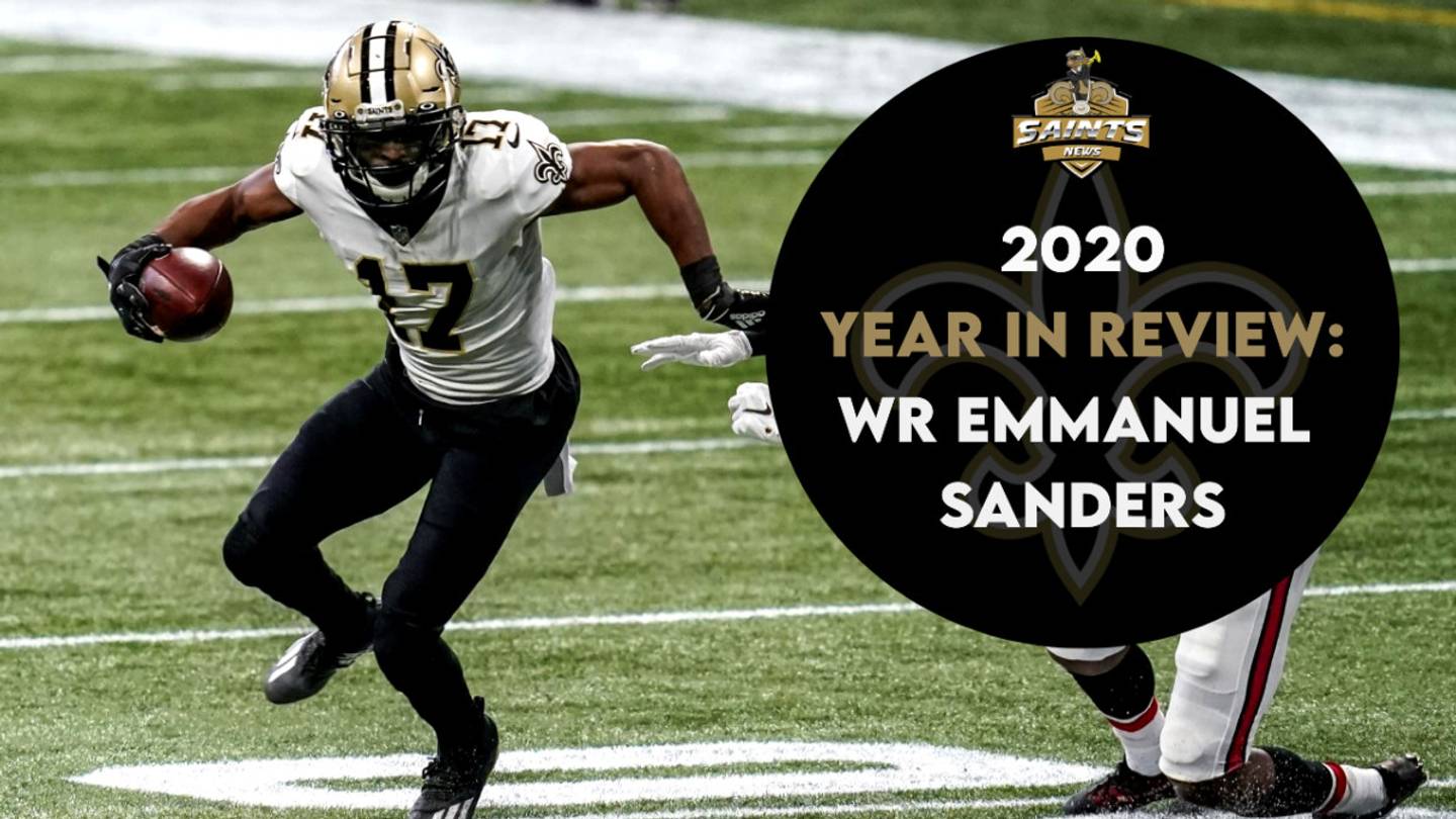 Saints 2020 Year in Review: Emmanuel Sanders