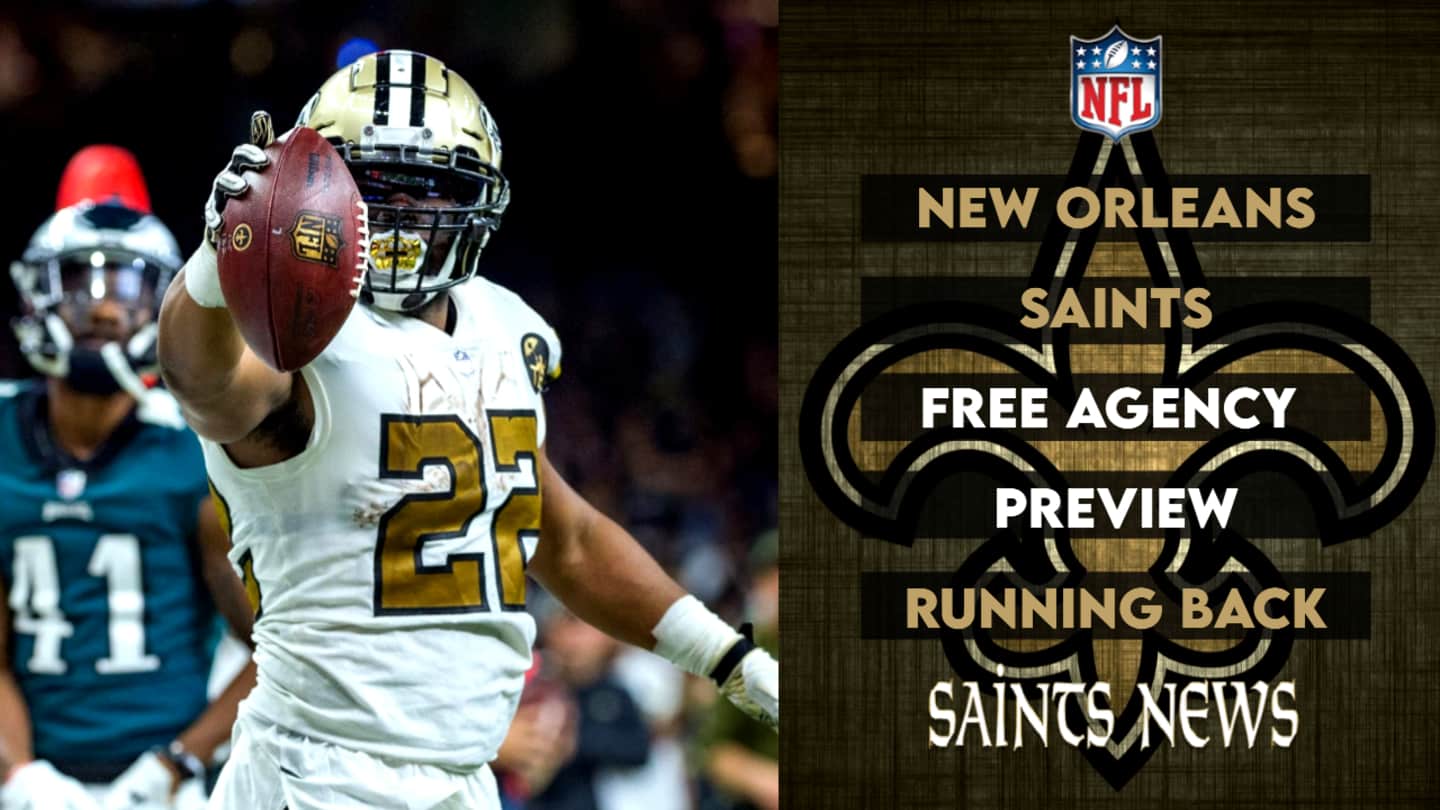 Saints: Running Backs in Free Agency Preview 2021