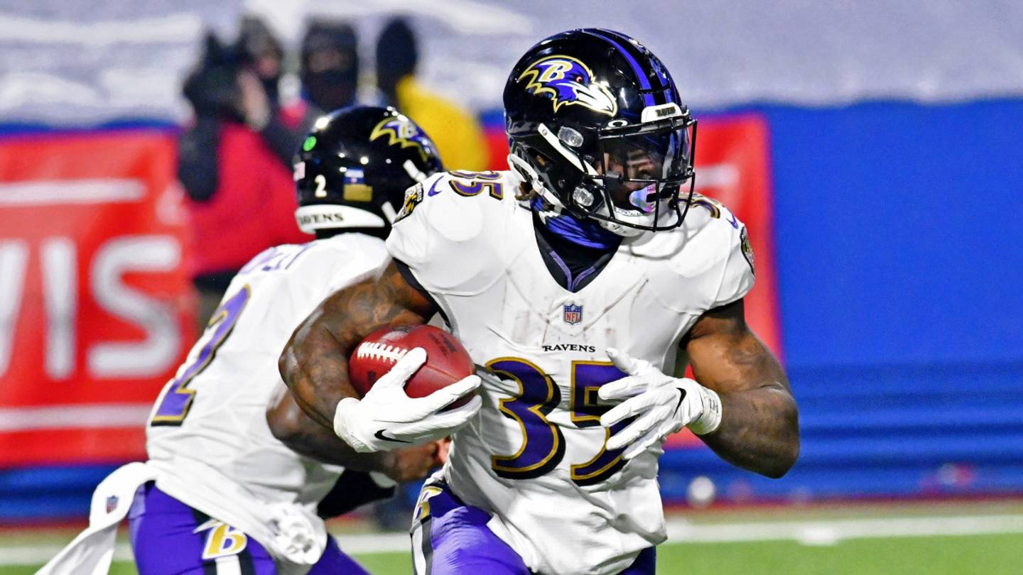 Ravens Place Tenders on Running Back, Center, Linebacker