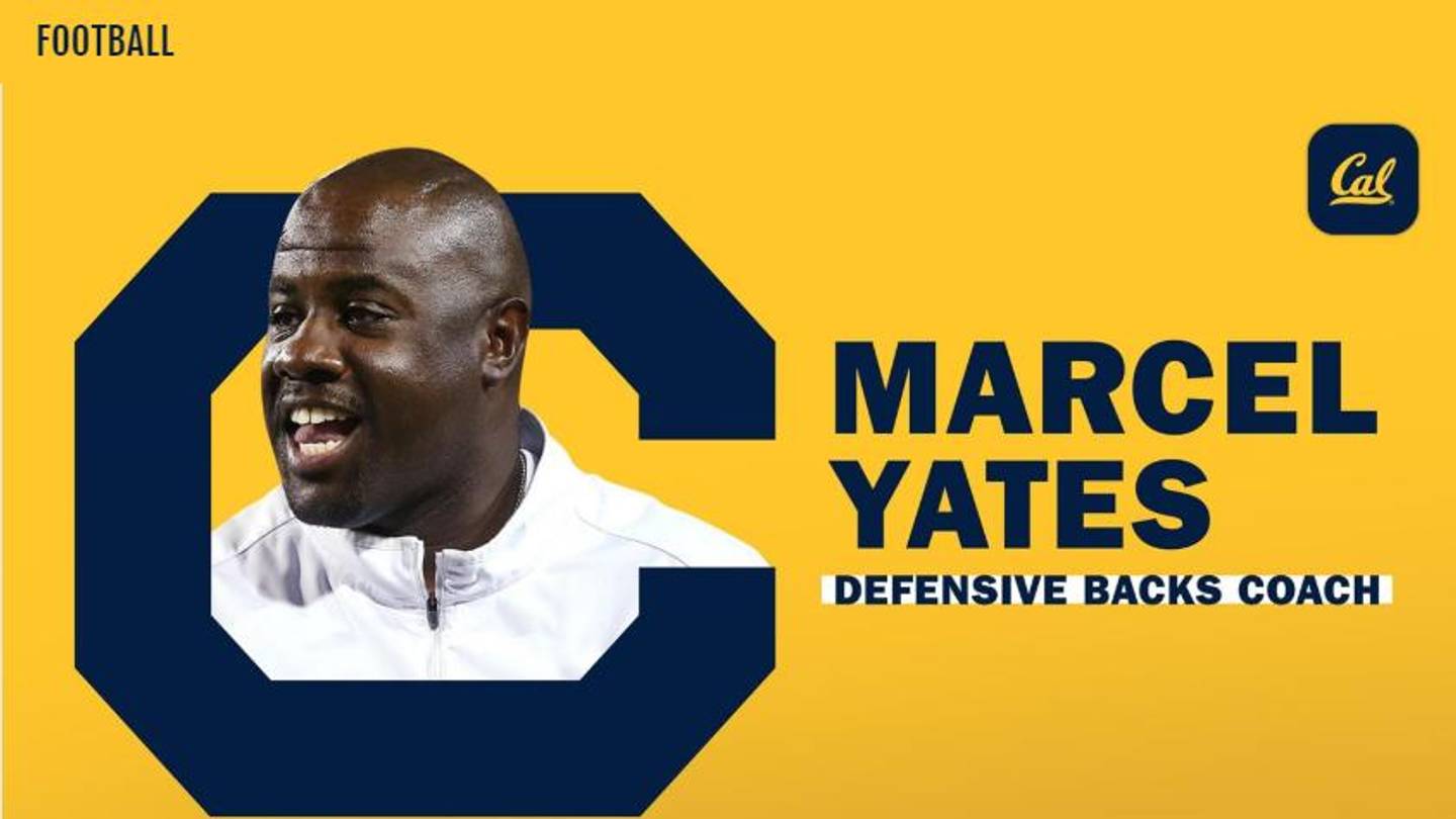 Cal Football: Marcel Yates Named Bears' New Defensive Backs Coach