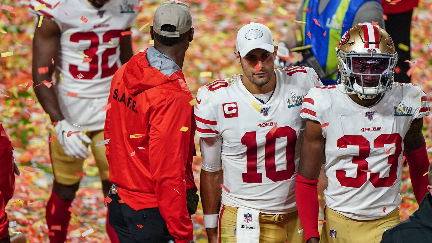 For 49ers, Tears Fell but Confetti Didn’t