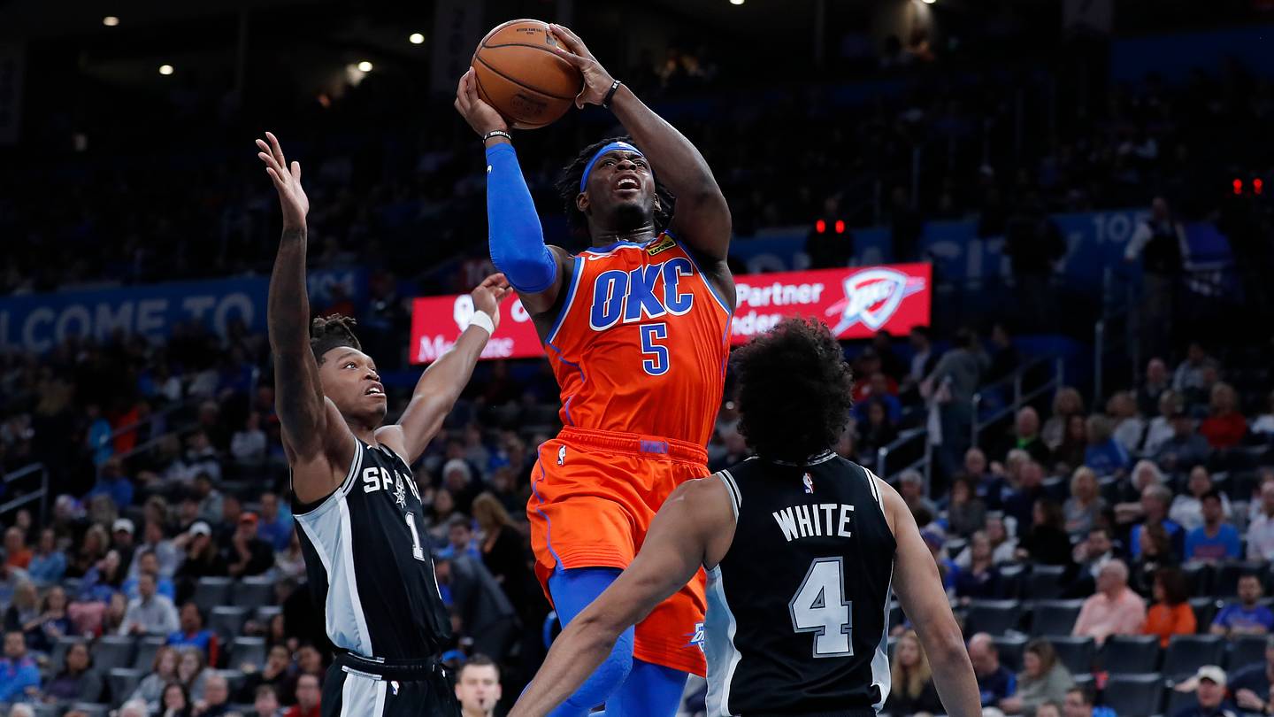 Luguentz Dort and the Thunder Crush the Spurs 131-103