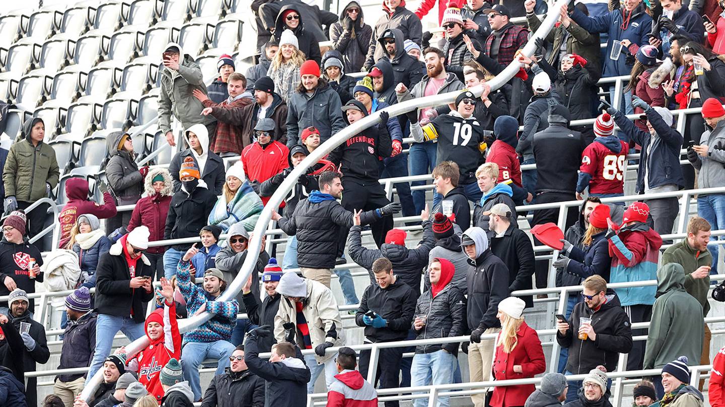 XFL’s D.C. Defenders Reveal Fate of Beloved Fan ‘Beer Snake’