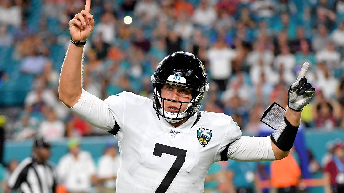 Nick Foles Trade Becomes Official as Jaguars Gain 12th 2020 draft pick