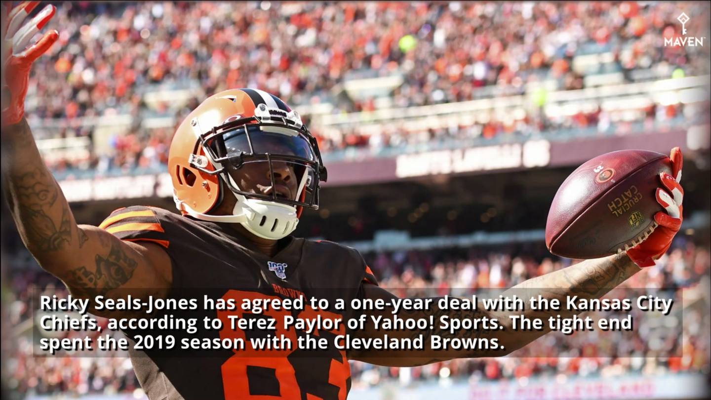 Ricky Seals-Jones Agrees to One-Year Deal With Chiefs