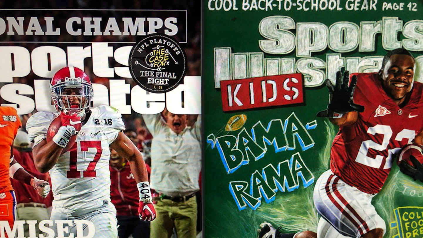 Alabama SI Cover Tournament: The Promised Land (Kenyan Drake) vs. Bama ...