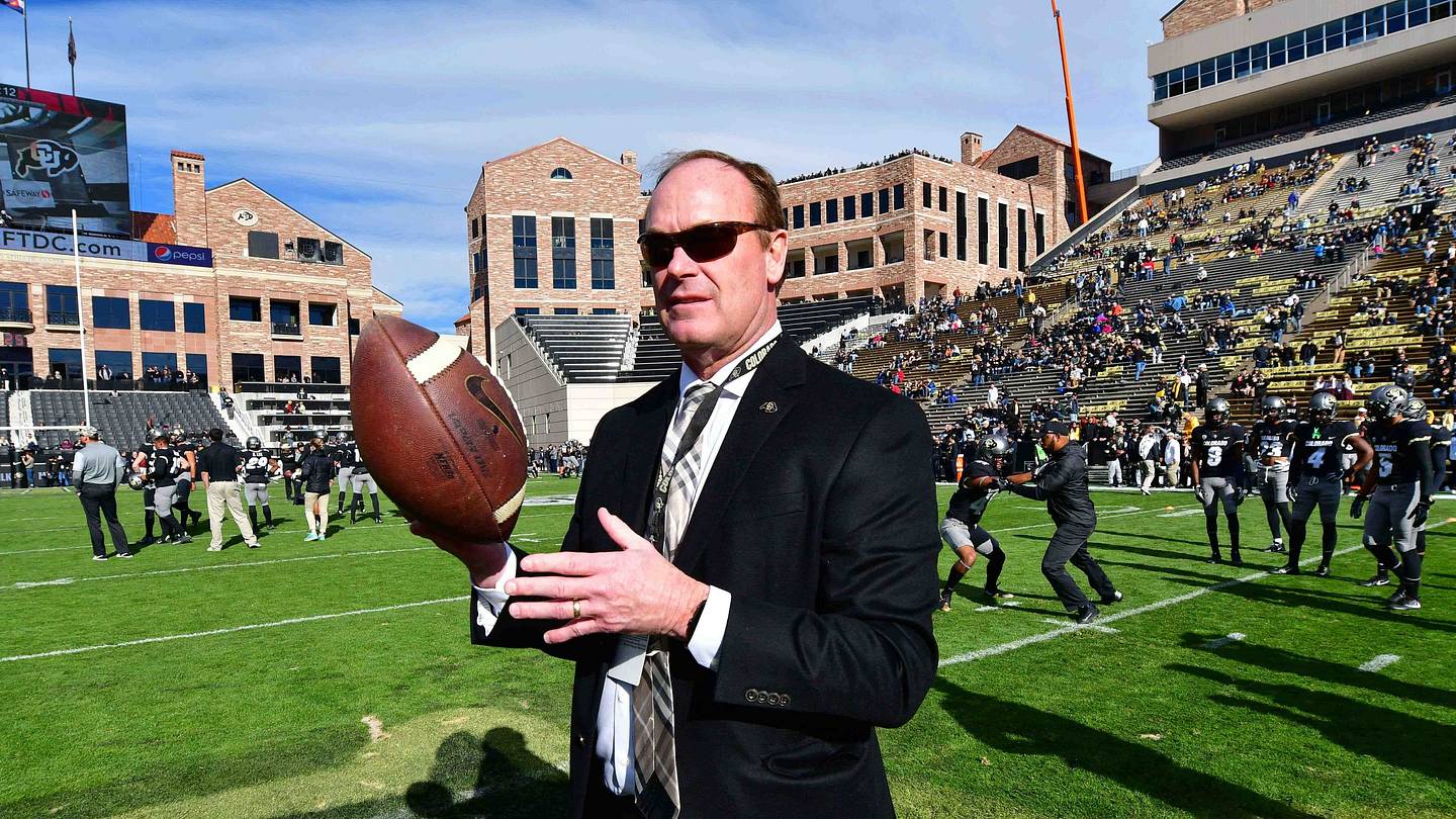 CU Buffs AD Rick George believes it's time for one voice in college ...