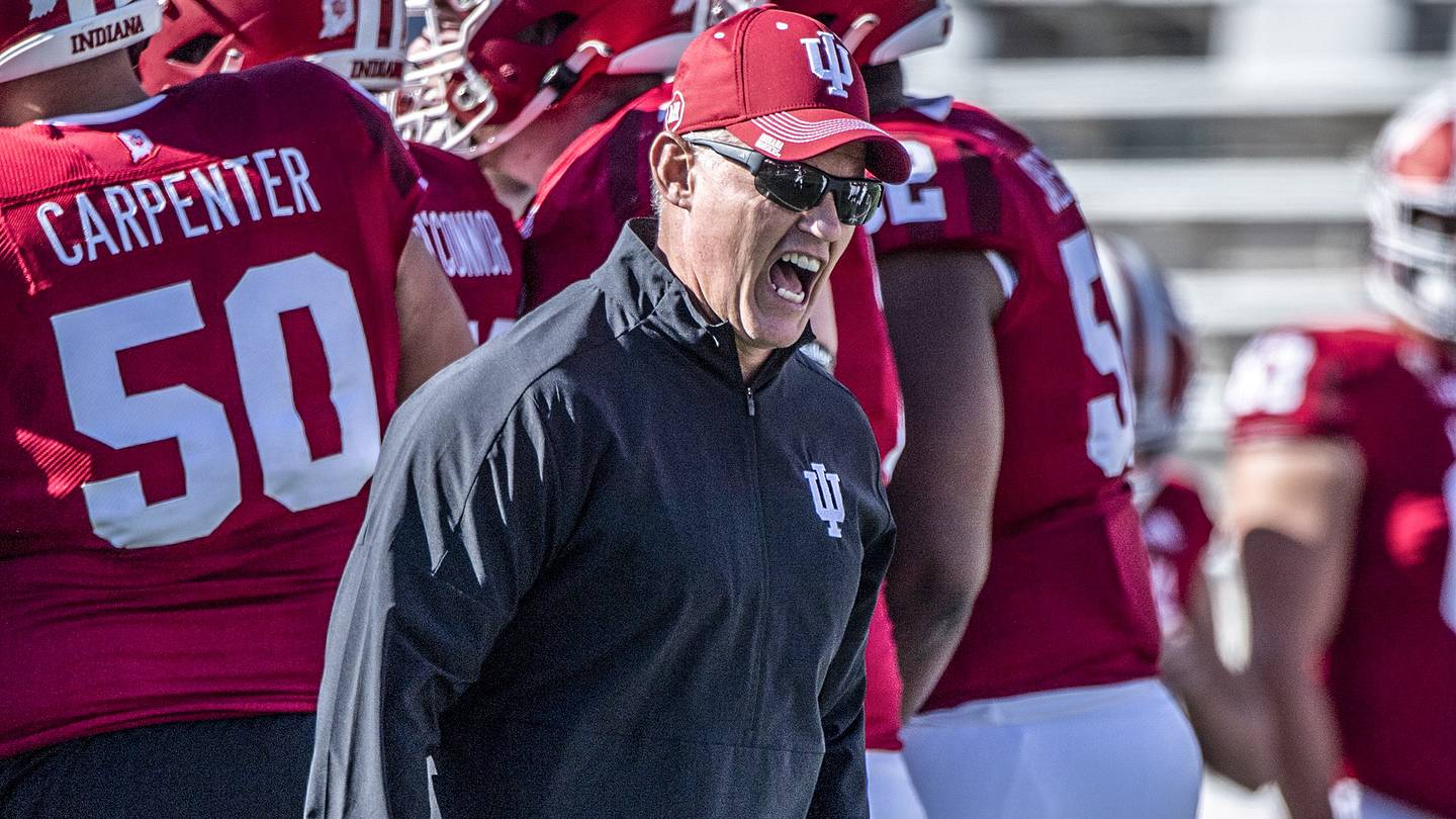 Indiana Coach Tom Allen Says Michigan Has 'Earned That Discussion' Of ...
