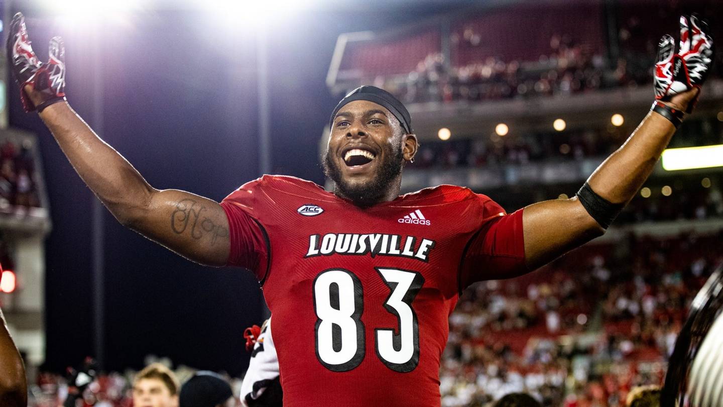 Louisville TE Marshon Ford Declares for 2023 NFL Draft