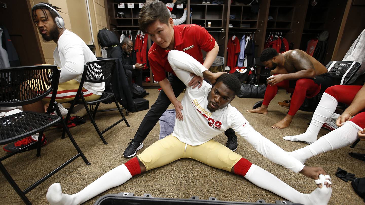 Meet Tom Zheng, One of the 49ers’ Secret Weapons to Staying Healthy ...