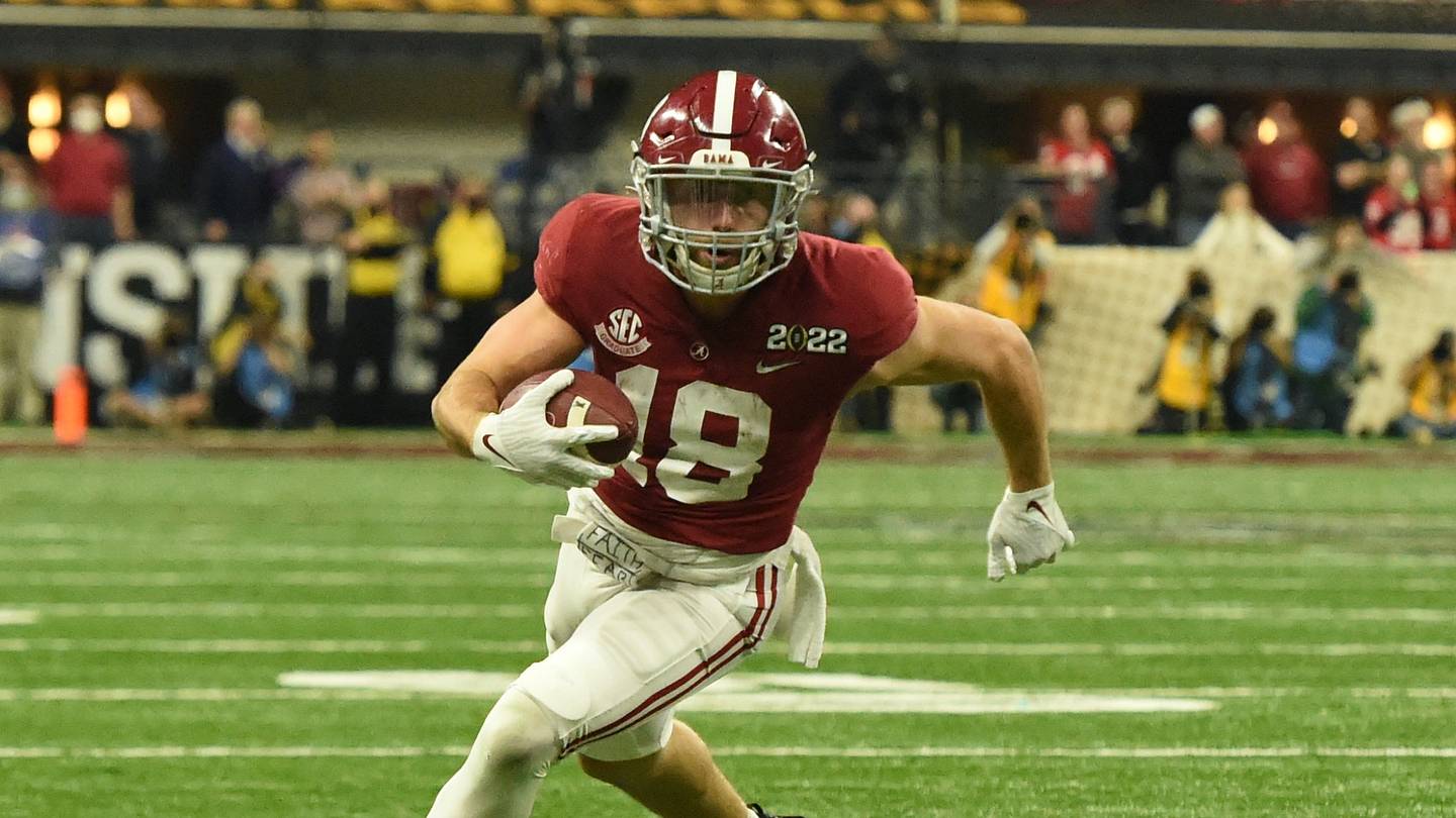 Alabama WR Slade Bolden Makes His Pitch for Mac Jones Reunion with Patriots