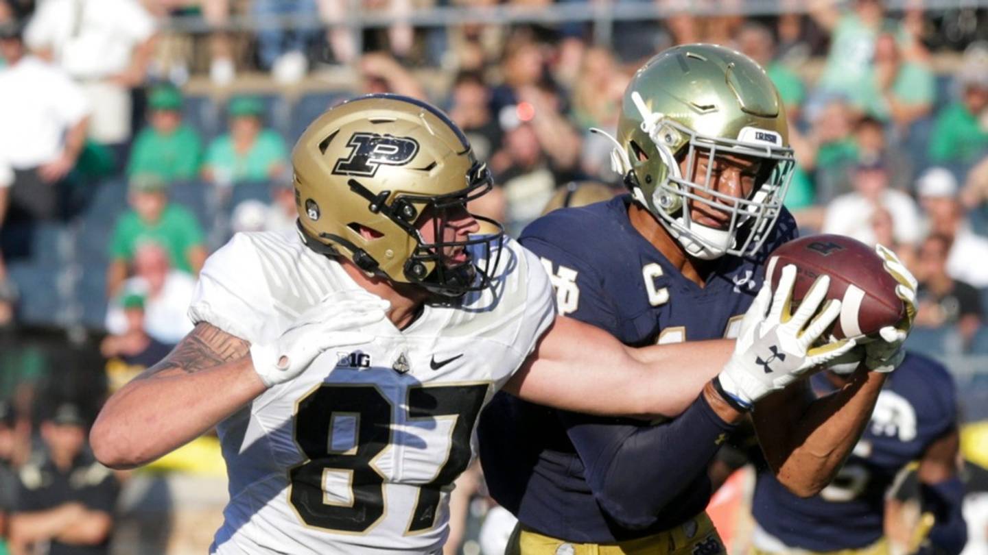 Lions Draft Kyle Hamilton and Matt Corral in Mel Kiper's Latest Mock Draft