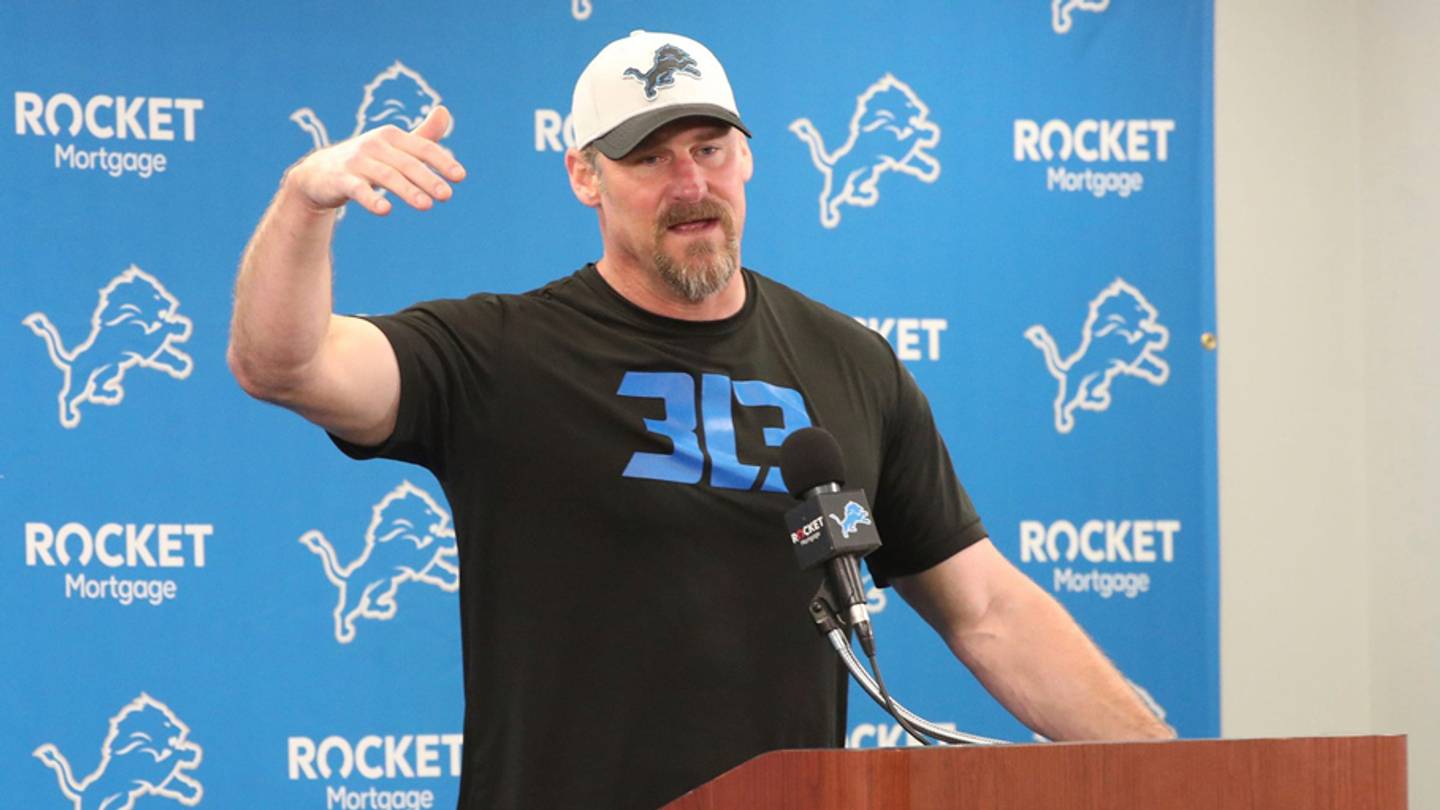 Dan Campbell: We're Fricking Starving, So Hyenas Get Out of the Way