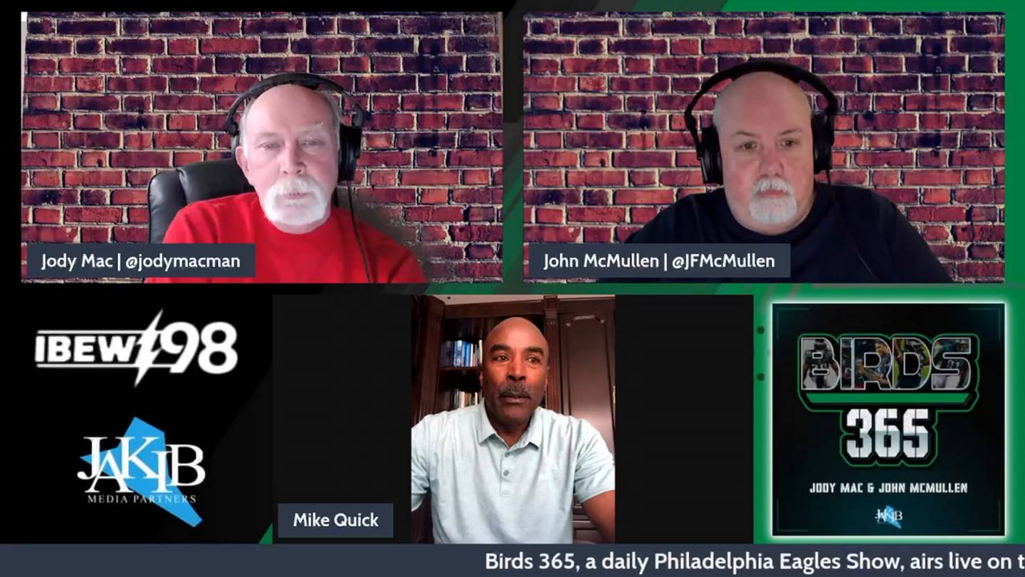 BIRDS 365: Mike Quick and Former NFL GM Randy Mueller